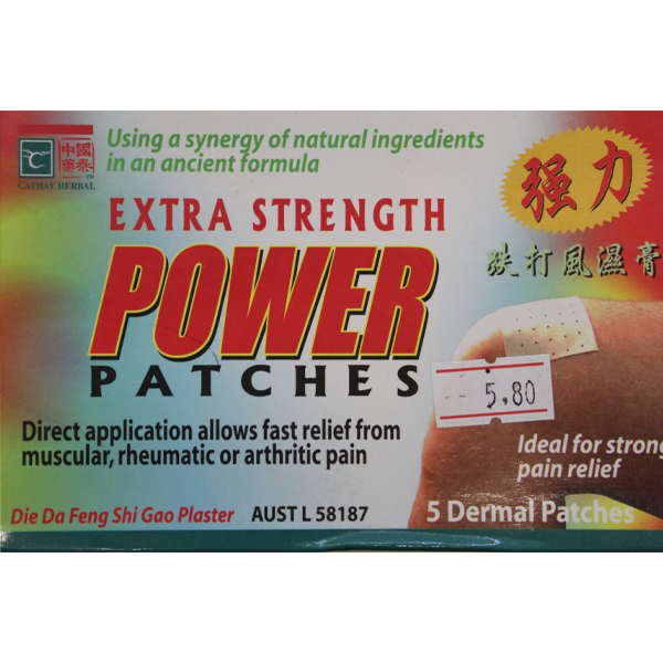 Wing Hing Herbal Shop | Extra Strength Power Patches for strong pain relief
